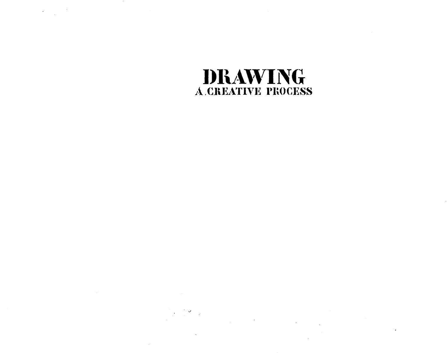 Drawing a creative process - Desenho Artístico