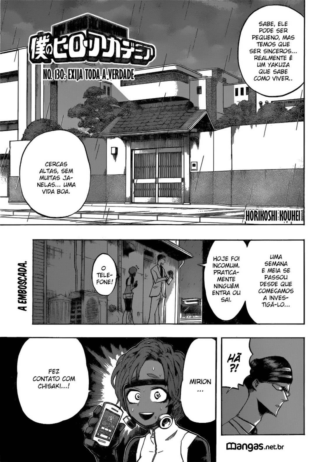 Boku no Hero 130 - Kohei Horikosh - Mangás e Hqs