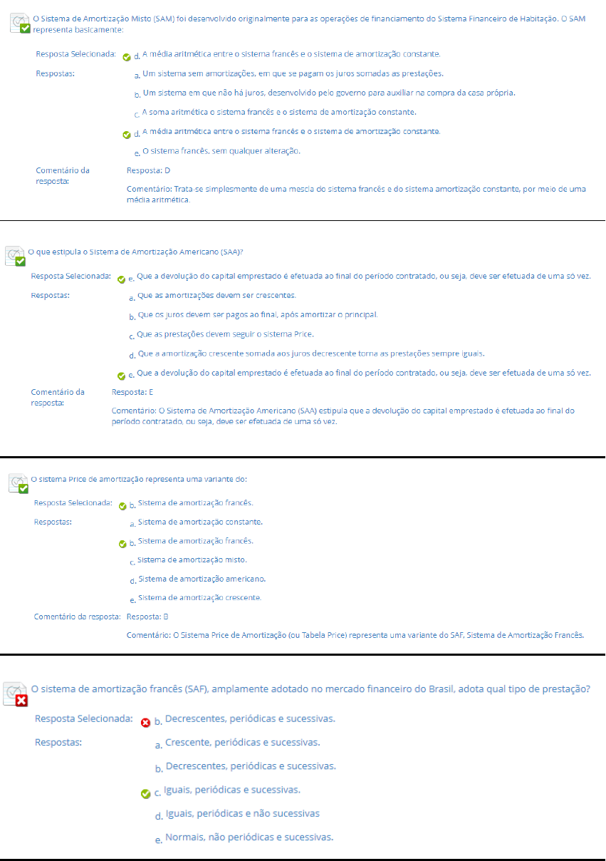 QUESTIONÁRIO MATEMATICA FINANCEIRA UN 2 - Matemática Financeira QUESTIONÁRIO MATEMATICA FINANCEIRA UN 2 - Matemática Financeira