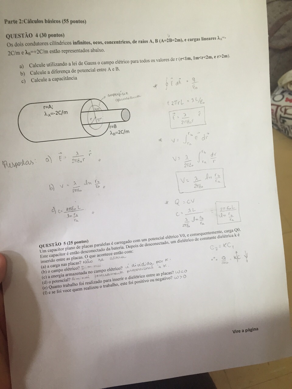 prova eletromag ufmg - Eletromagnetismo