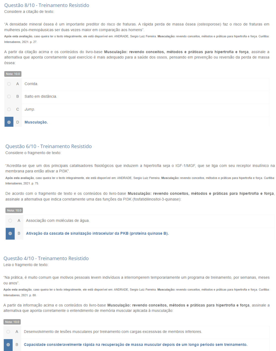 TREINAMENTO RESISTIDO - Educação Física