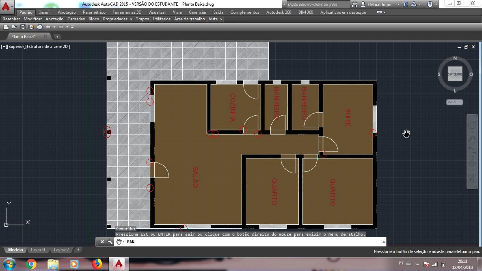 Desenho AutoCad - Desenho Técnico I