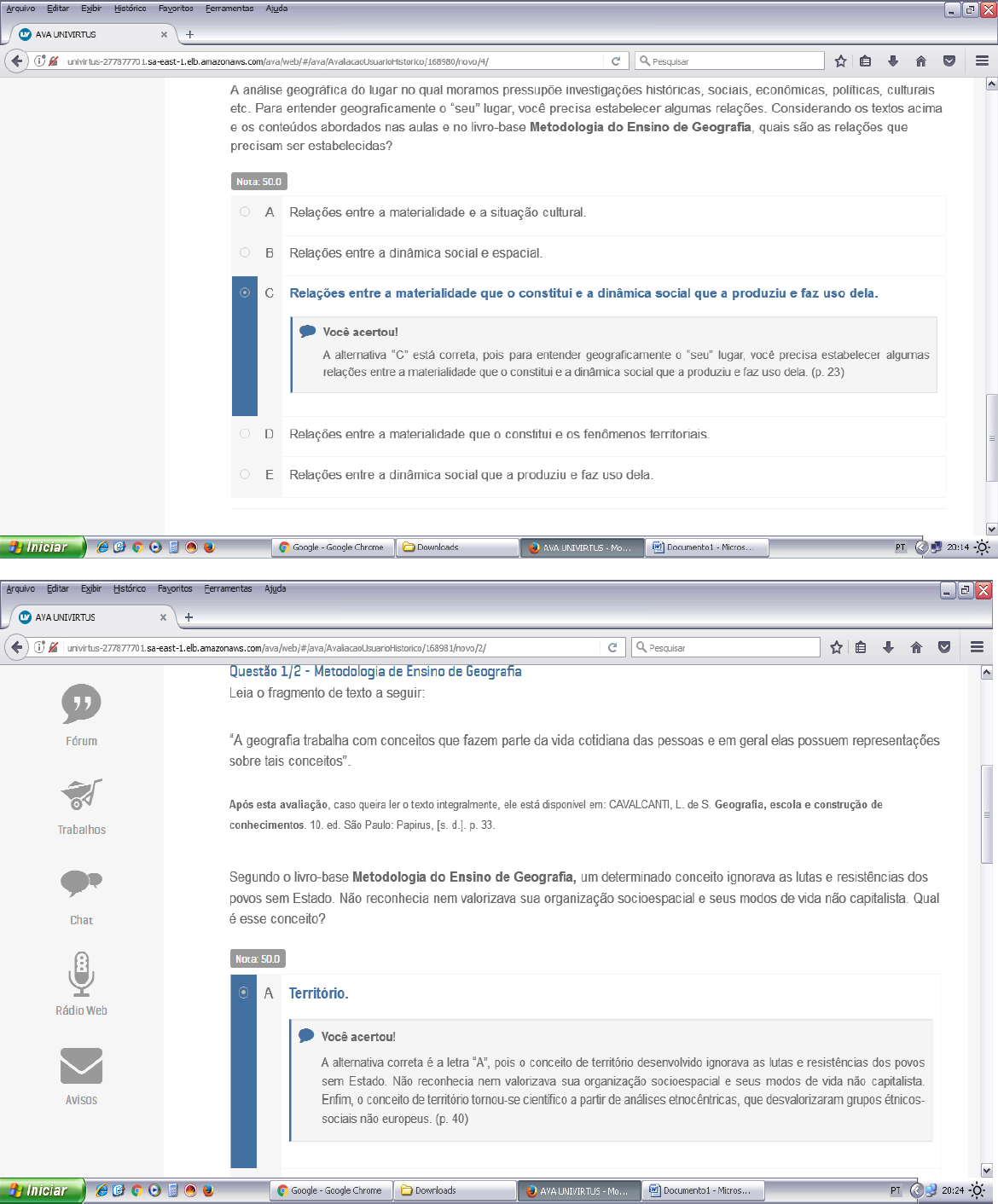 apol de geografia - Metodologia da Geografia apol de geografia - Metodologia da Geografia