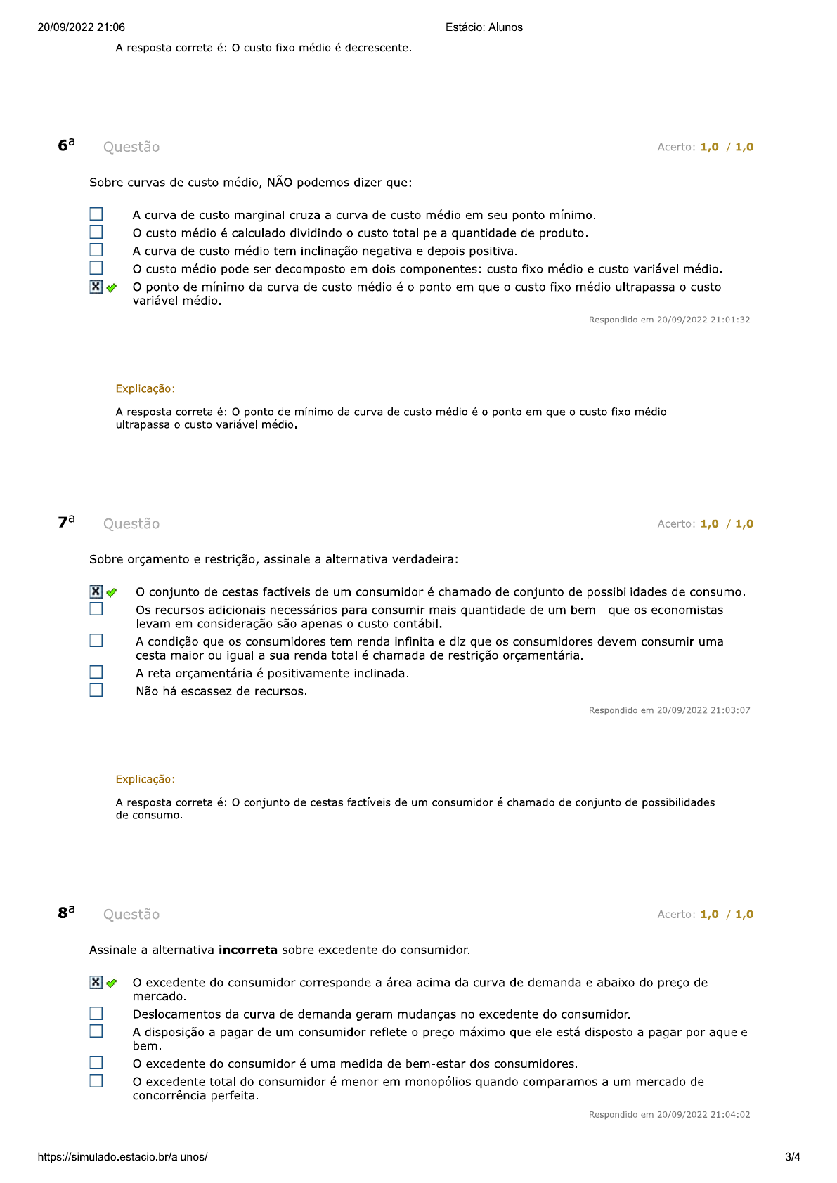 Simulado Economia - Npg1236 - Economia Empresarial Simulado Economia - Npg1236 - Economia Empresarial