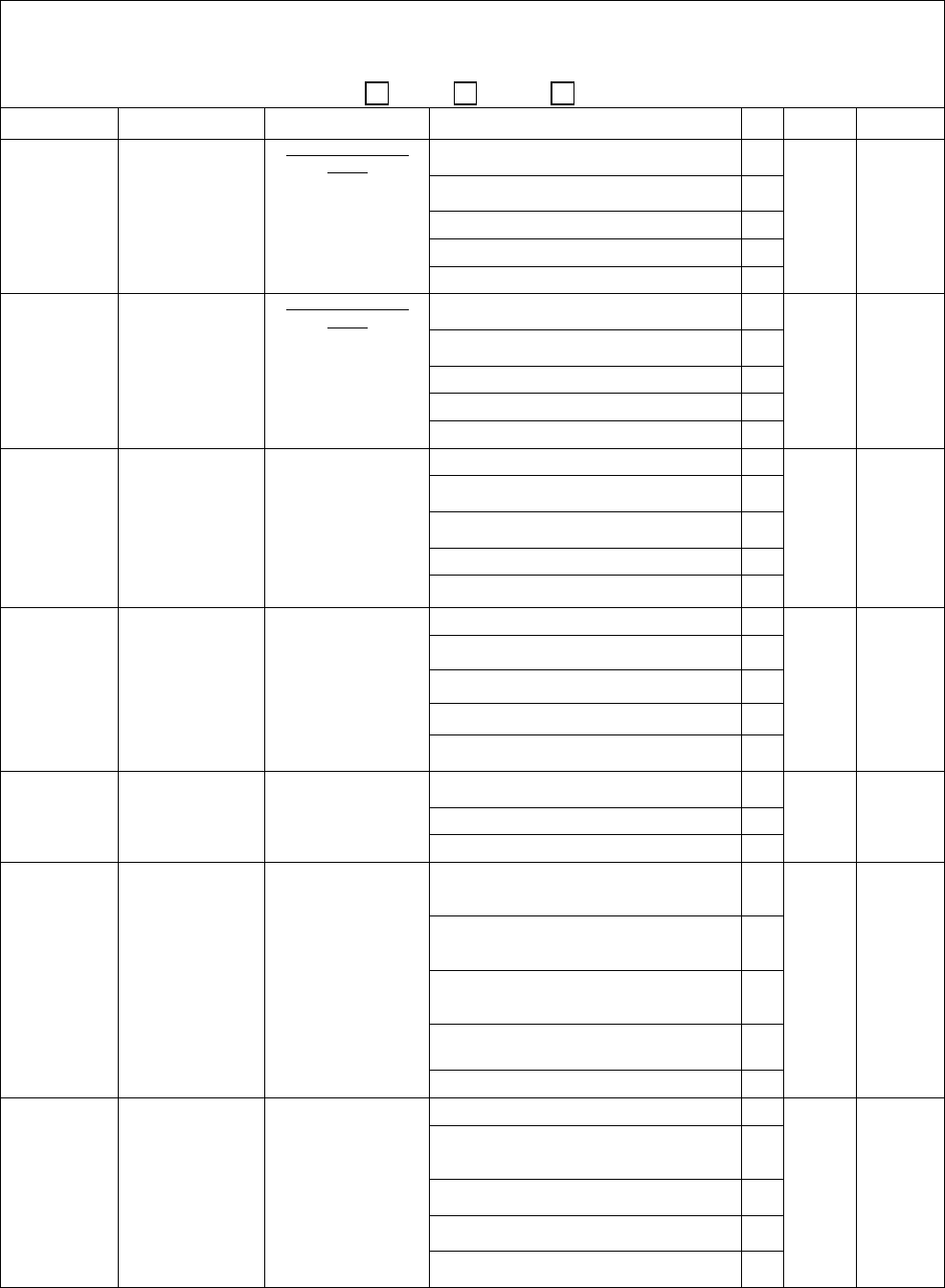 CHOP INTEND for SMA Type I - Score Sheet - Fisioterapia