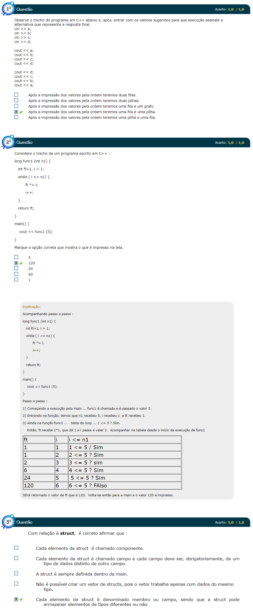 ESTRUTURA DE DADOS - PARTE 1 - Estrutura de Dados I