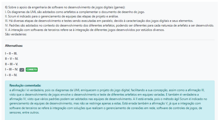 Evolução dos softwares aplicação da Engenharia de Software questão 06 ...