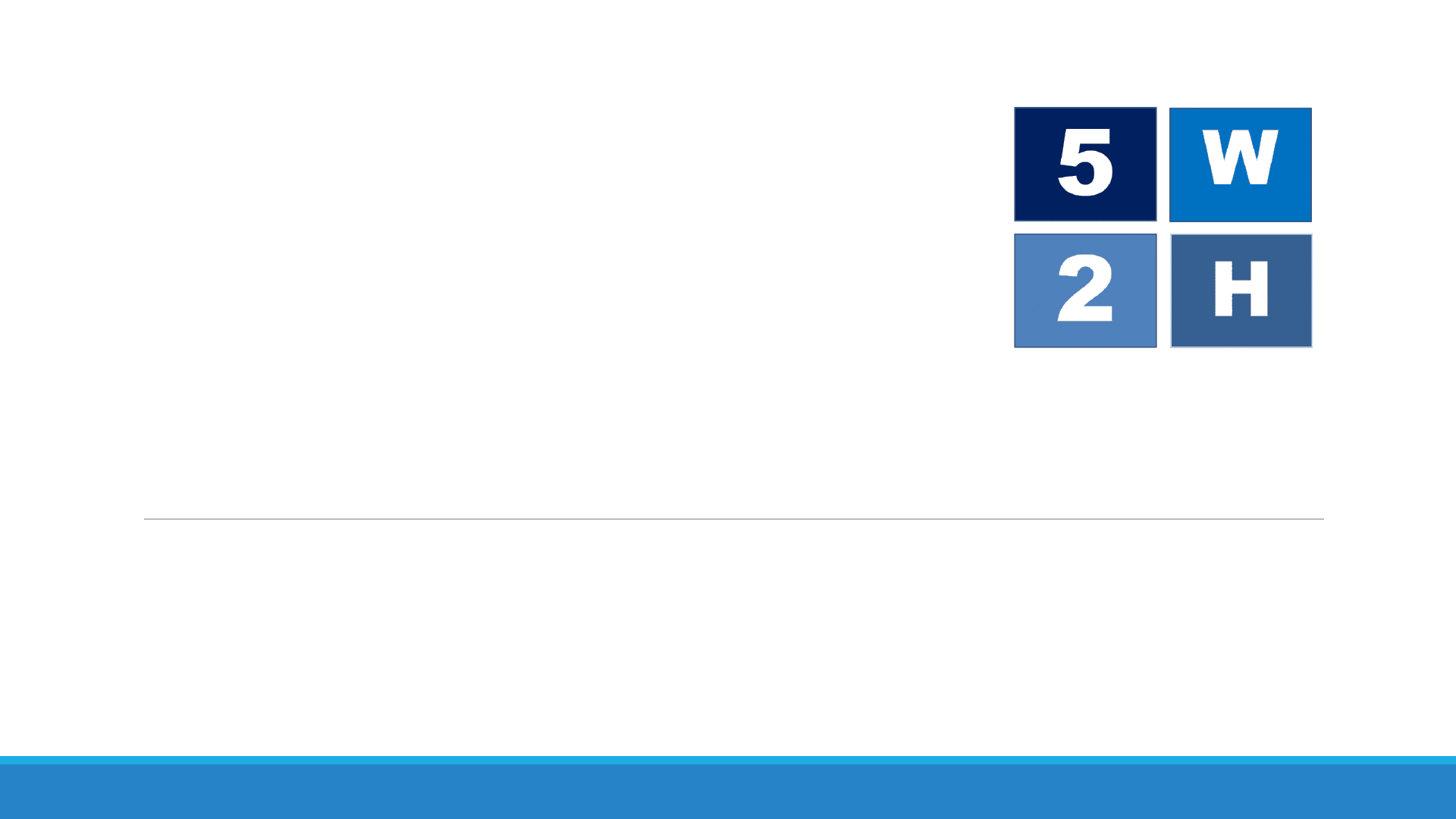 5W2H Atual Gest o Da Qualidade
