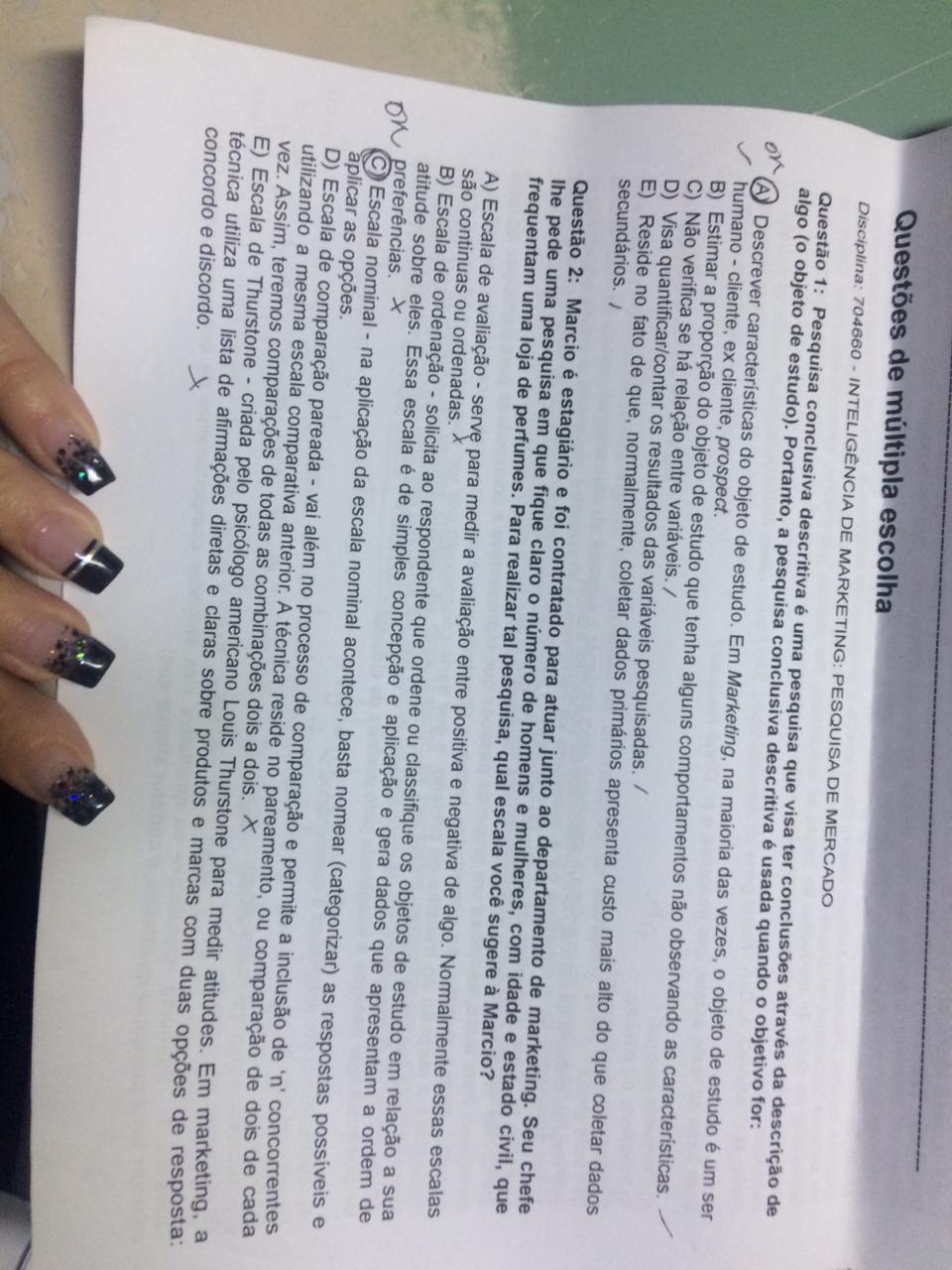 Grátis: PROVA INTELIGENCIA DE MKT - PESQUISA DE MERCADO - Material Claro e Objetivo em PDF para ...