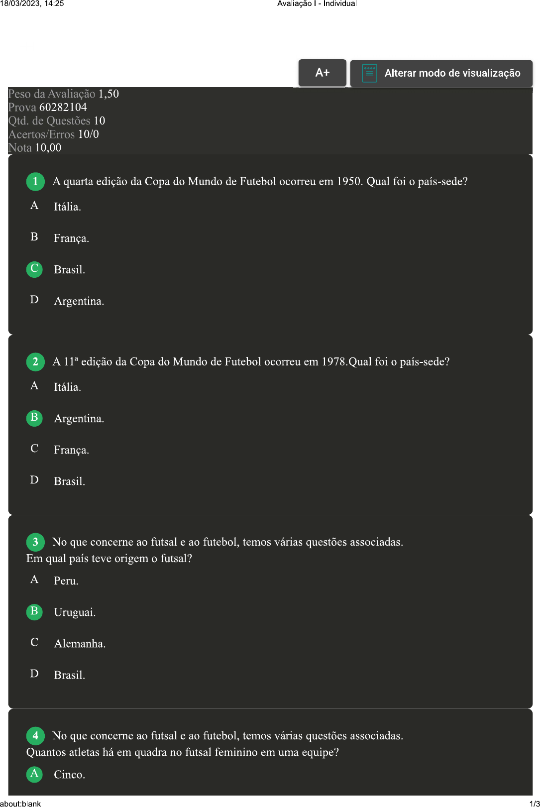 Teoria e Metodologia do Futsal e Futebol - Teoria e Metodologia do ...
