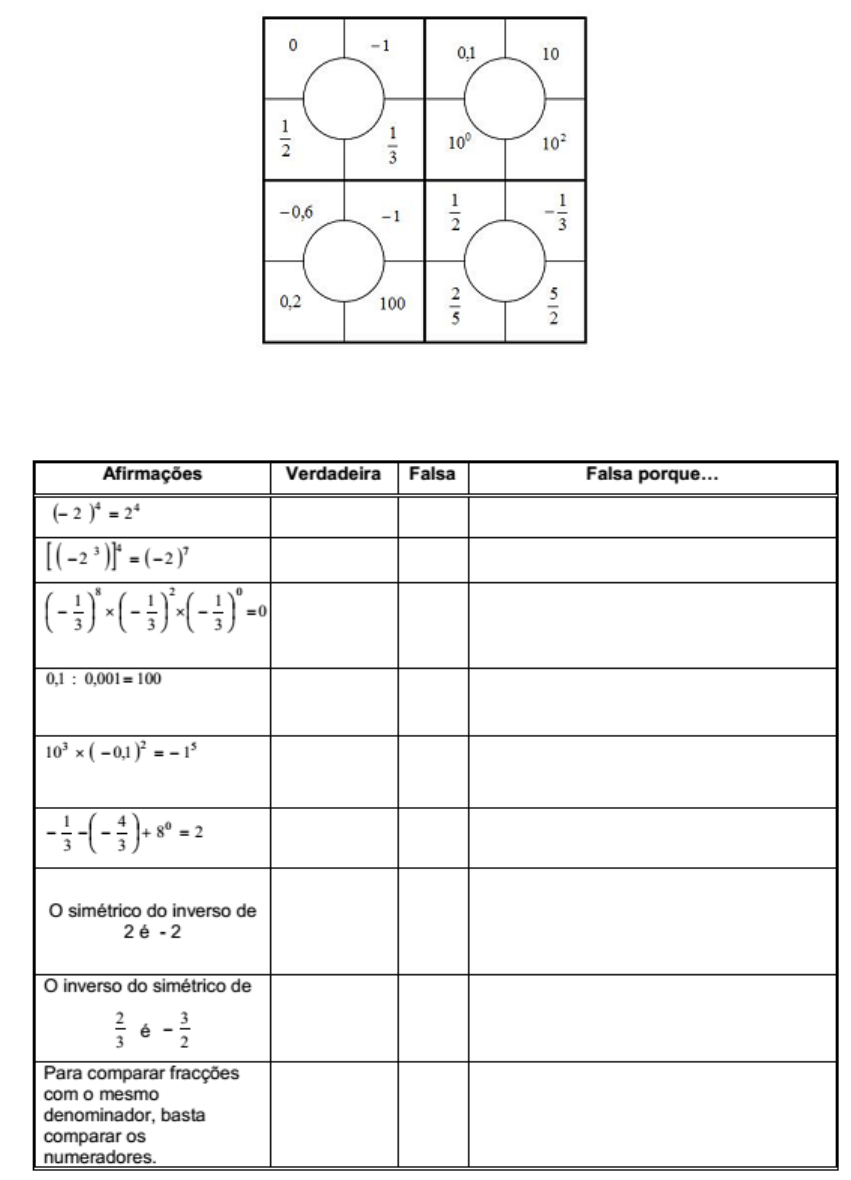 Lista de exercícios 5 para matemática básica - Matemática Básica