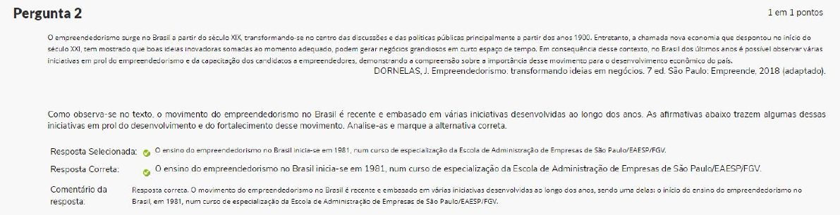 A5 Empreendedorismo EAD 2021.2 - Empreendedorismo