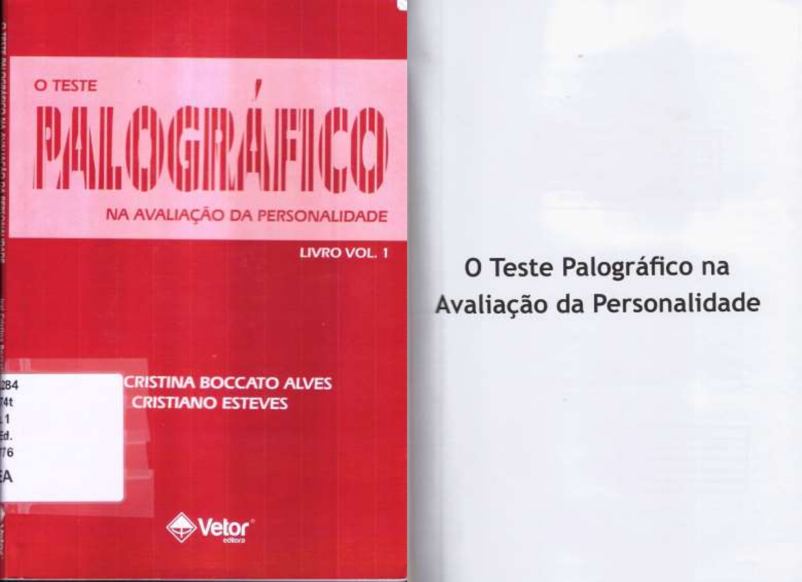 O teste Palográfico na avaliação - Tecnicas Projetivas em Psicologia