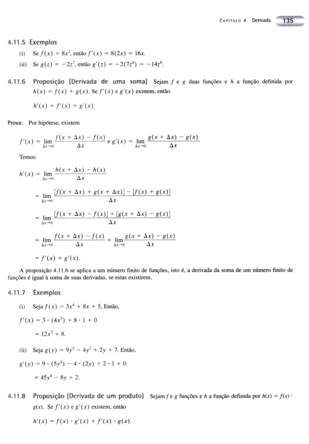 Regras De Derivação Pdf - RETOEDU