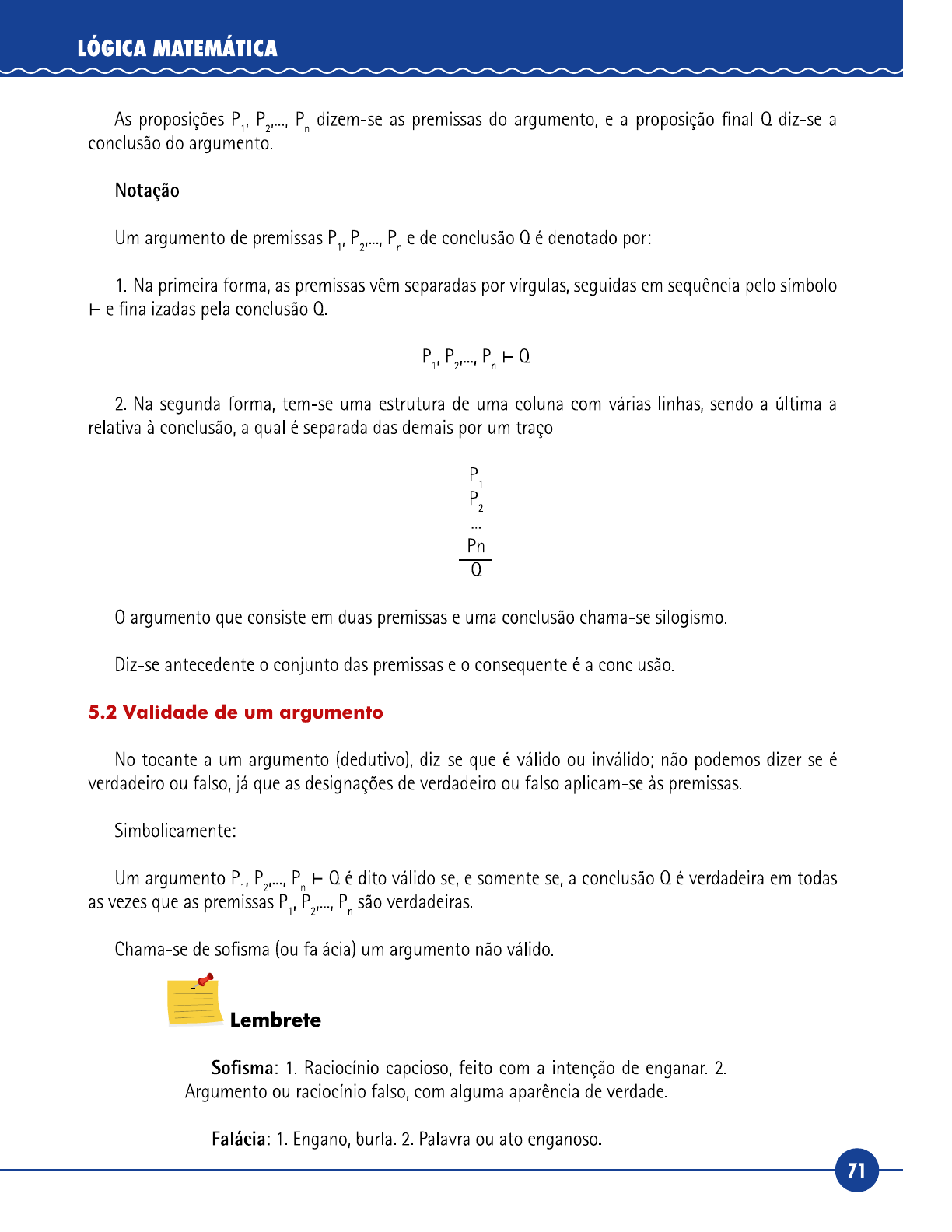 Lógica Matemática - Livro Texto Unidade II - Lógica Matemática e ...