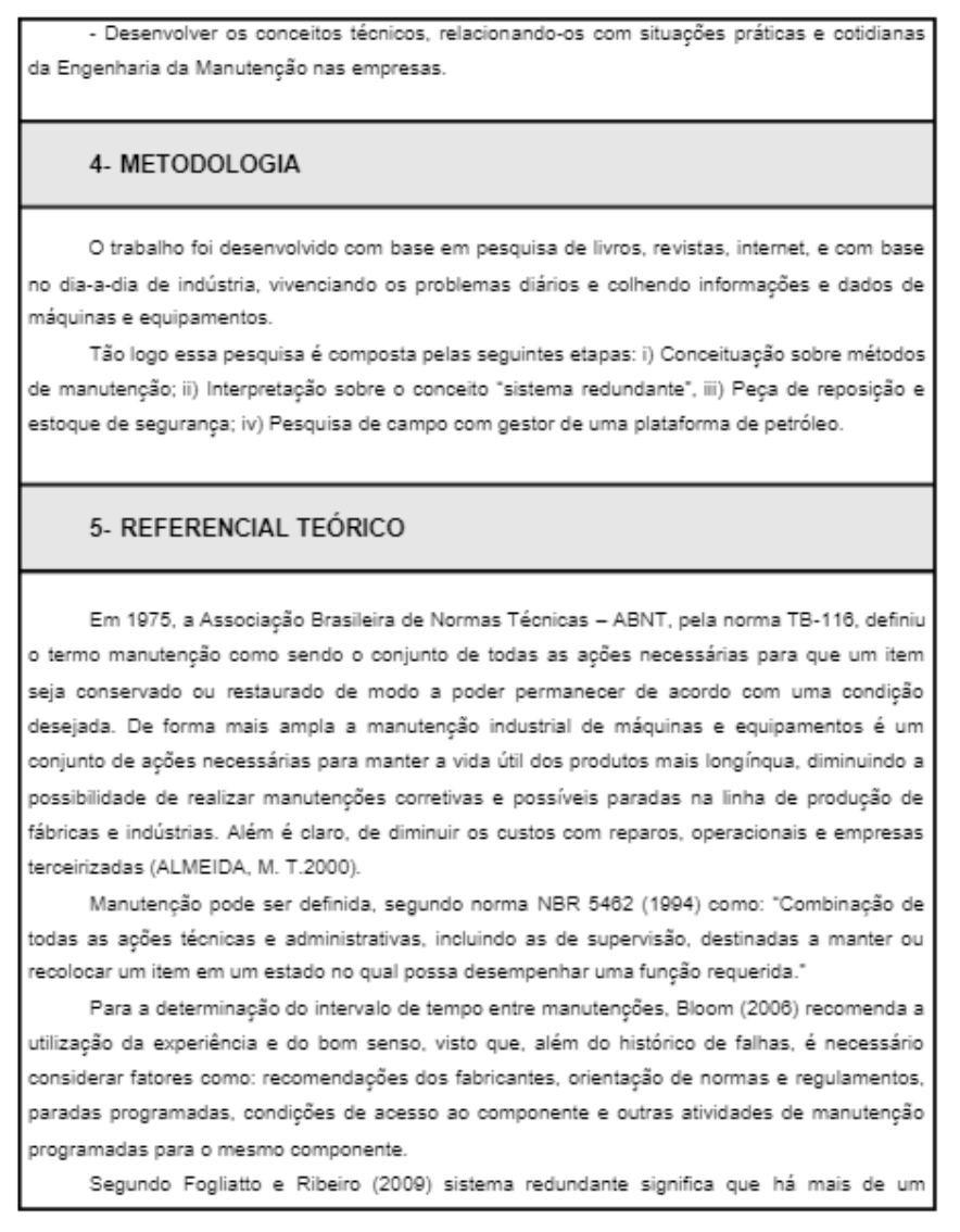 formulario preenchido - PRÉ - PROJETO DE TCC - Modelo Tcc