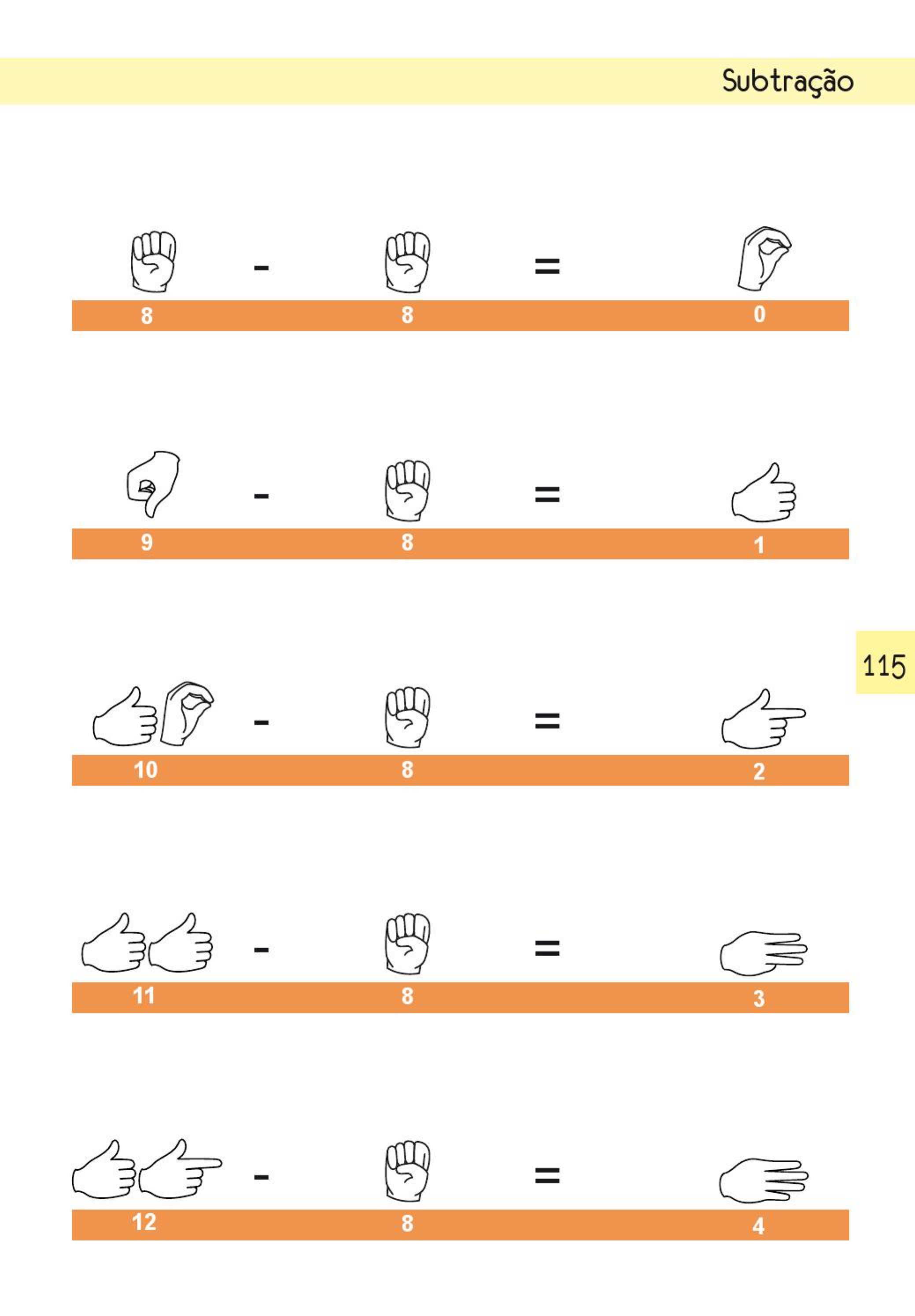 Atividades de matemática em libras - operações (60) - Libras