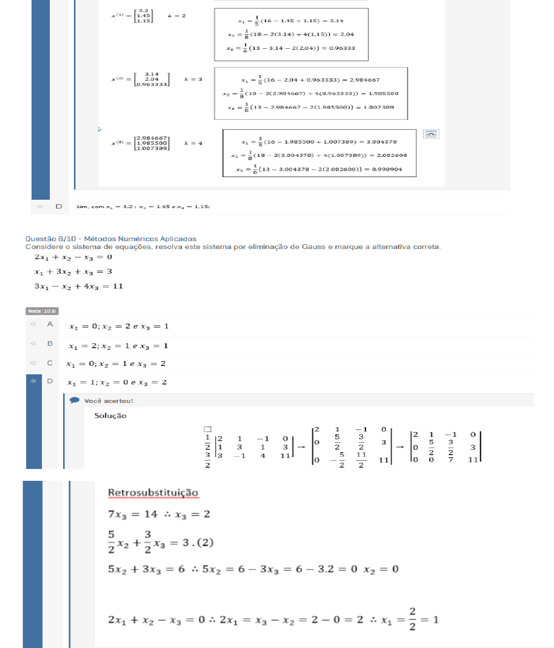 ATIVIDADE PRÁTICA MÉTODOS NUMERICOS APLICADOS - Métodos Numéricos Aplicados