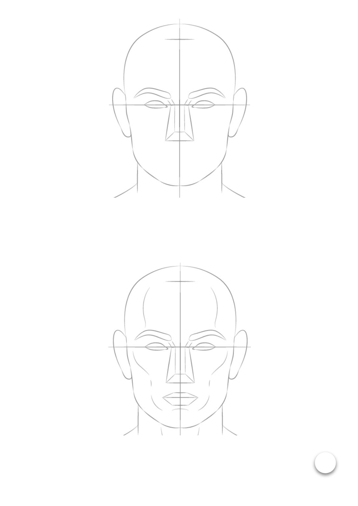 Como Desenhar Um Rosto Passo A Passo Para Iniciantes