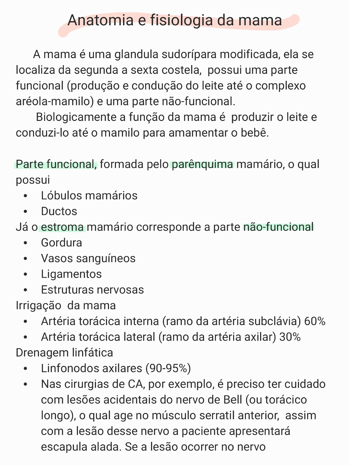 Anatomia e fisiologia da mama 210119 205249 - Ginecologia