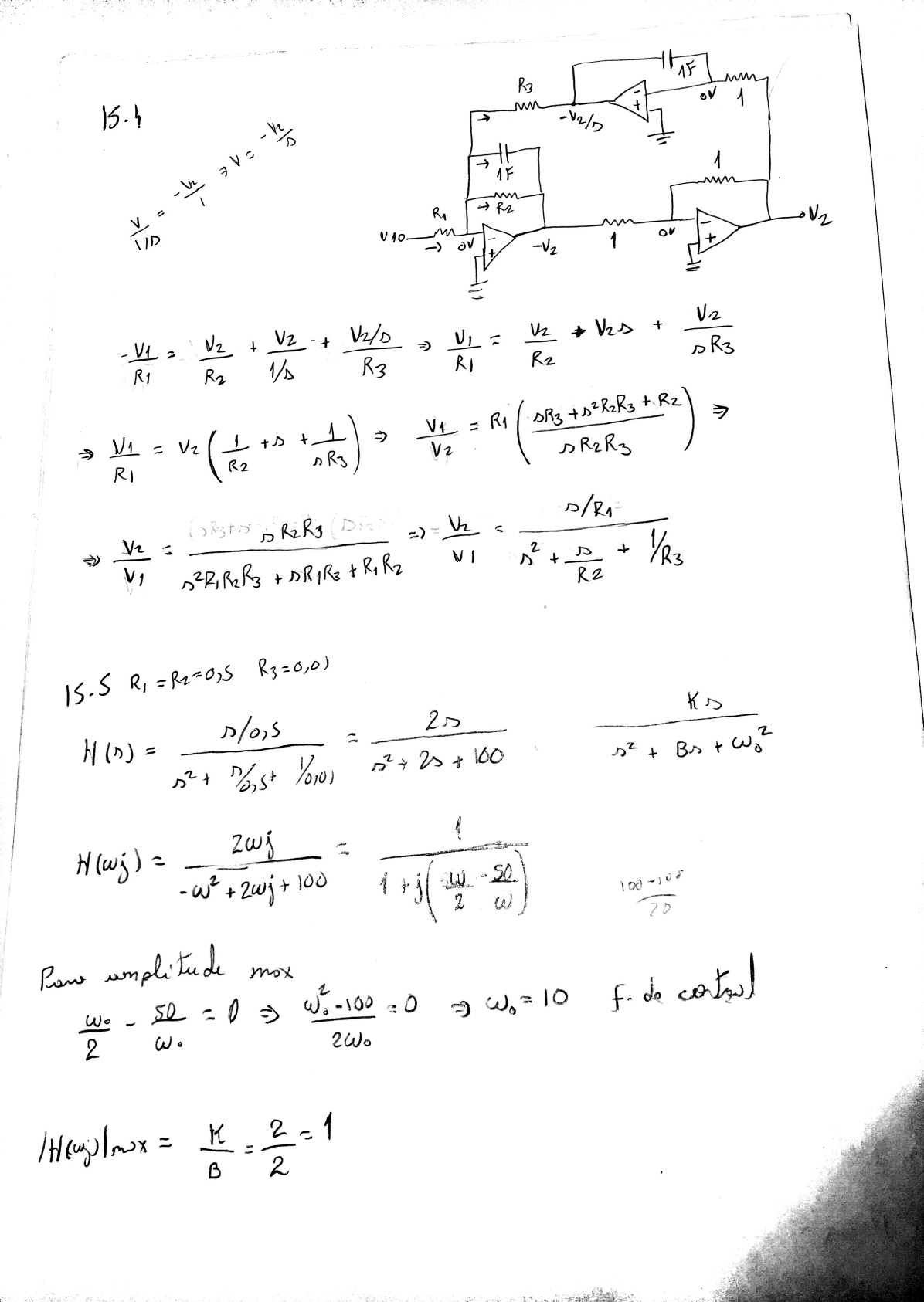 Resolução Capítulo 15 Fundamentos De Análise De Circuitos David E
