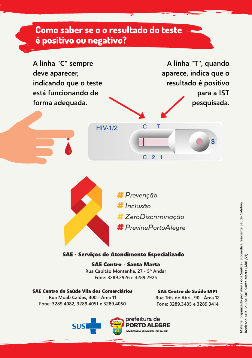 Testes Rapidos Infeccoes Sexualmente Transmissiveis - Doencas ...