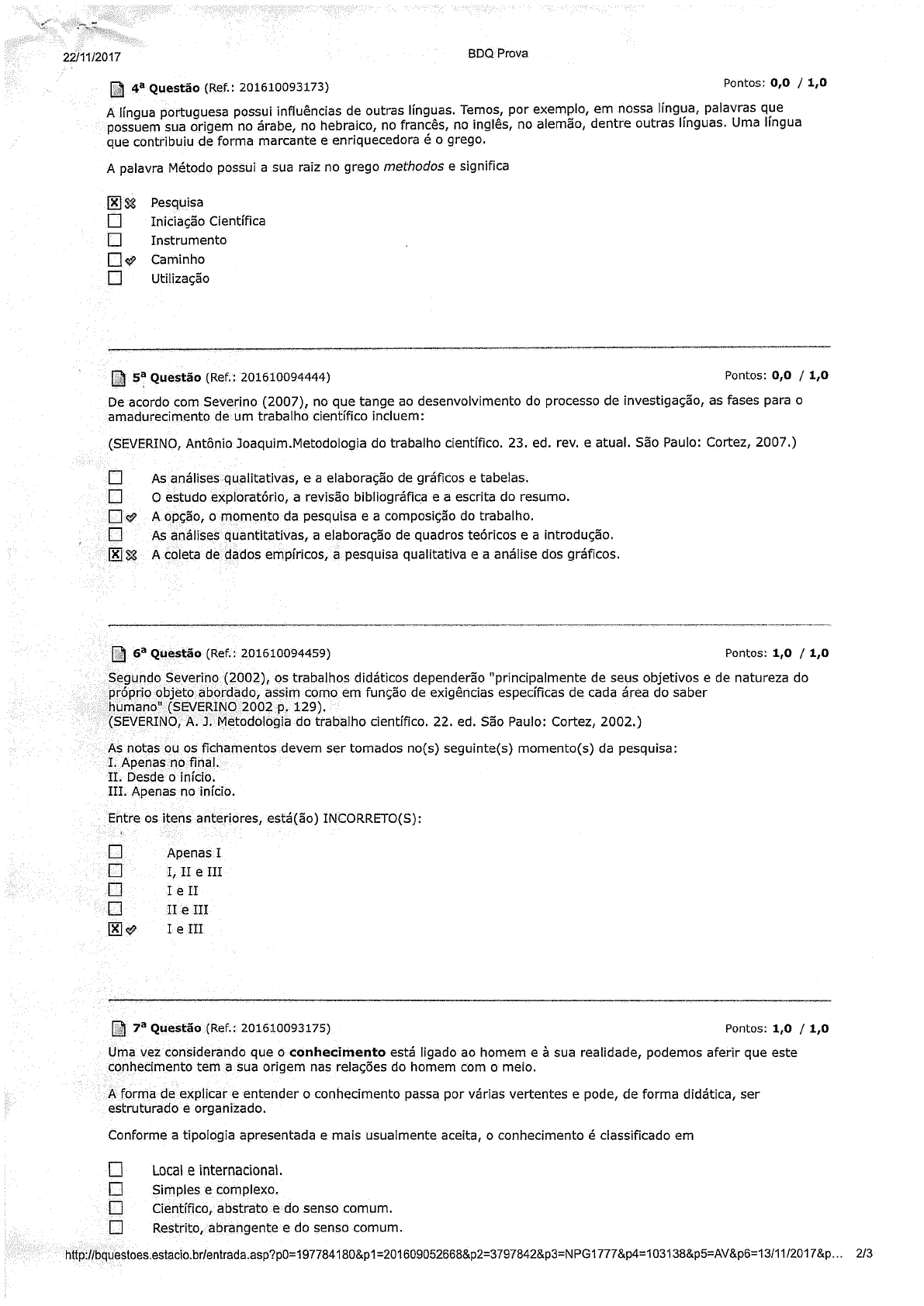 Prova 2017 3 Gestão Estratégica De Pessoas Metodologia Científica