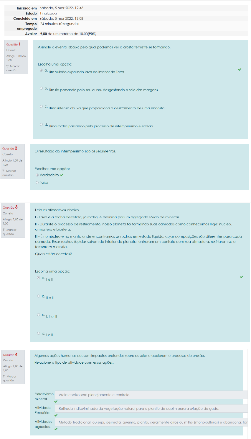 geologia ambiental ex4 - Educação Ambiental