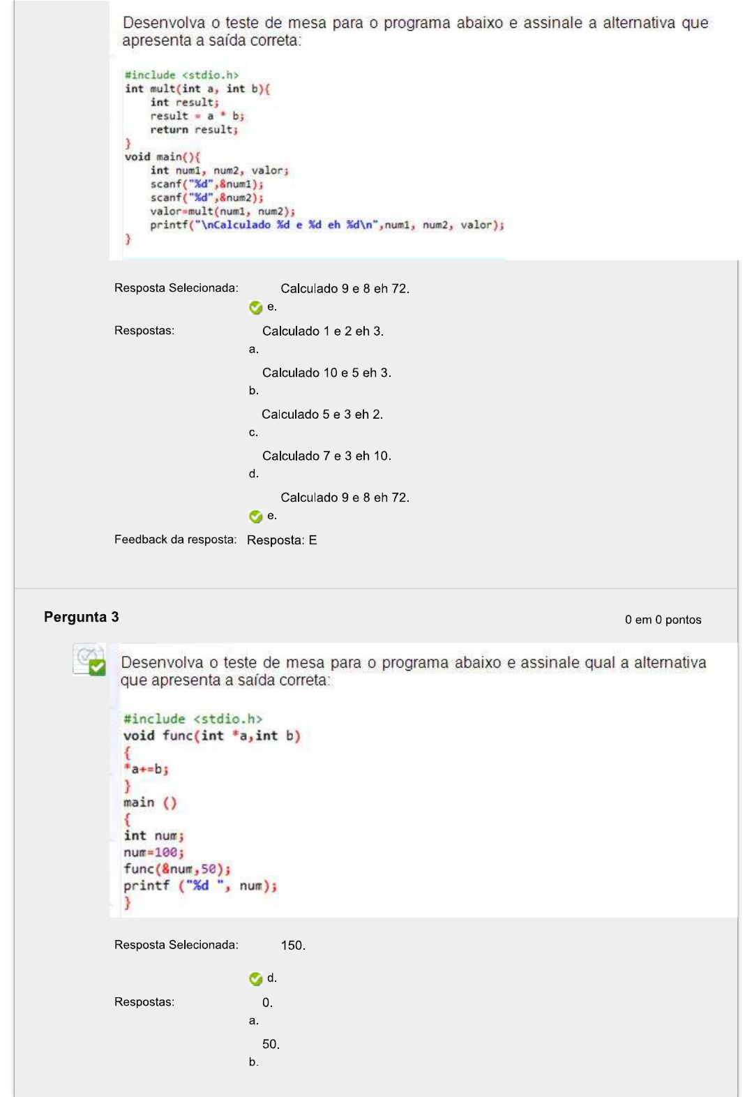 Atividade TeleAula VI (2017 2) Linguagem e Técnicas de Programação ...