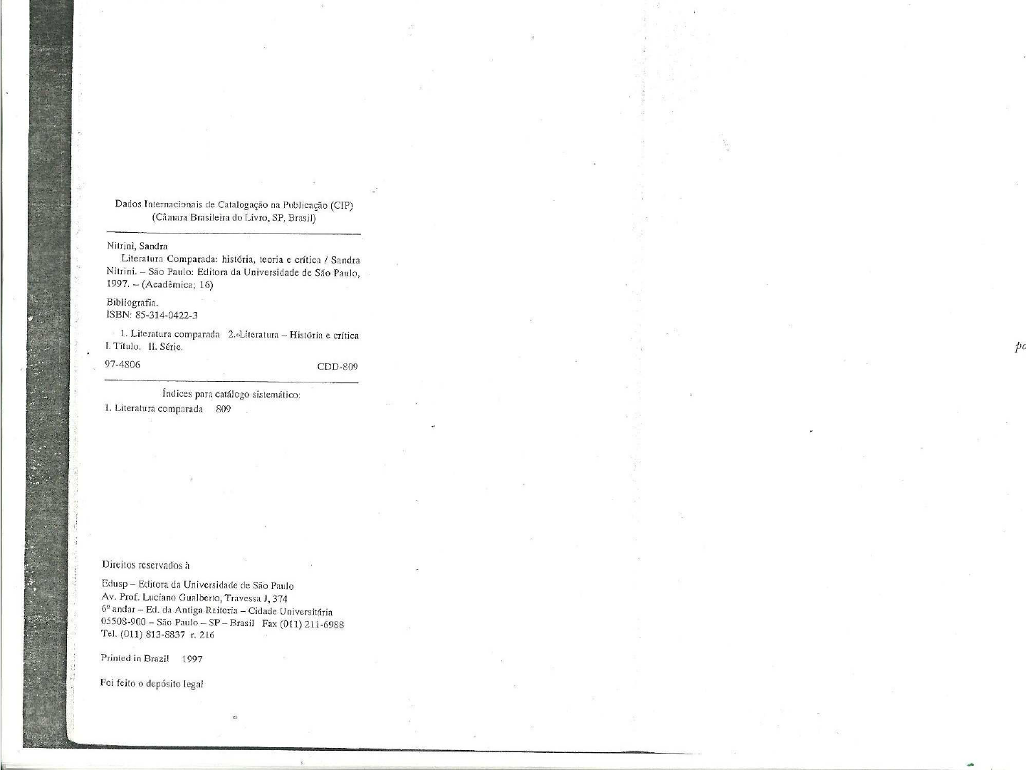 IMPRIMIR NITRINI%2c Sandra Literatura Comparada%2c história%2c teoria e ...