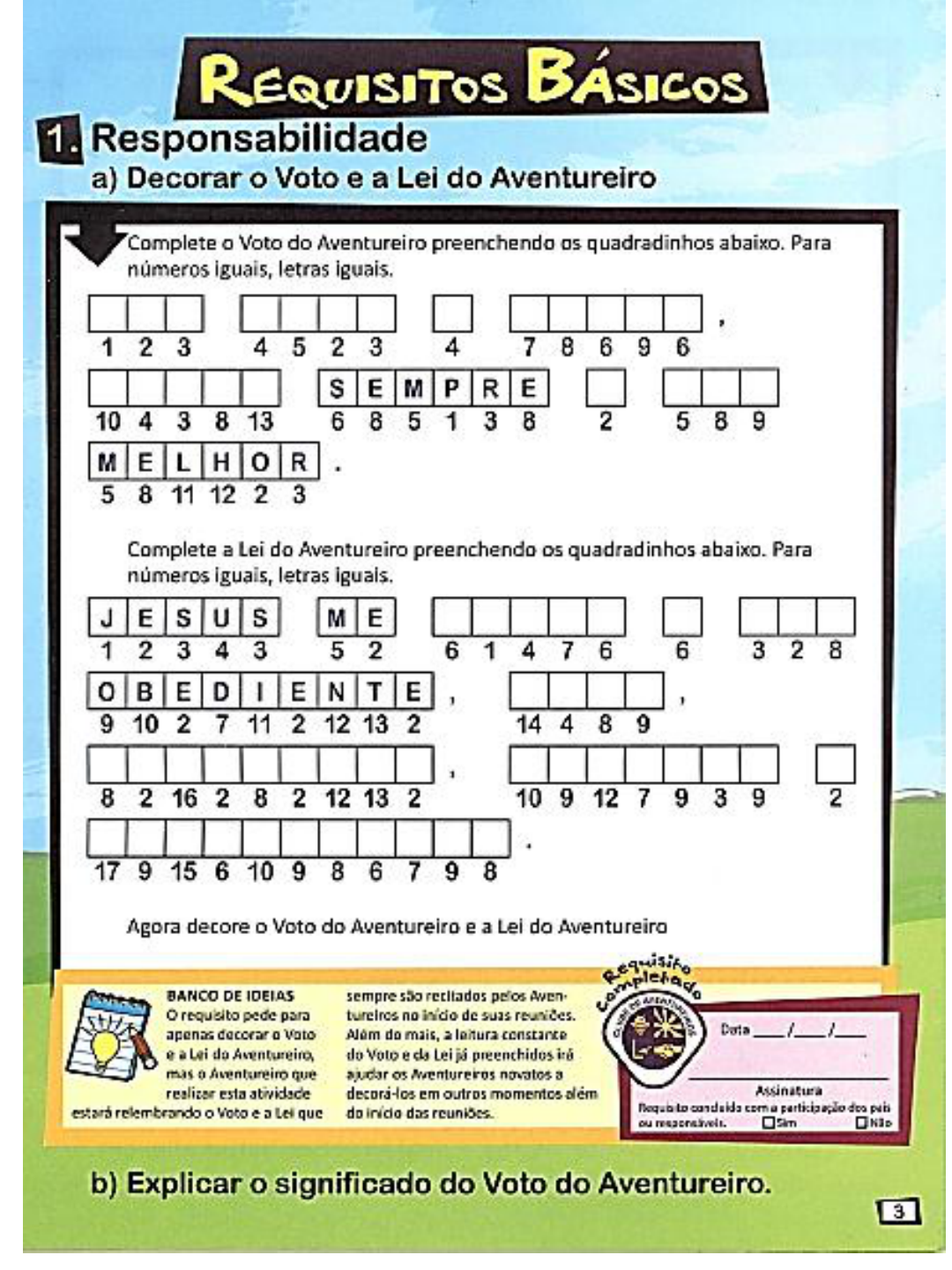 Caderno De Classe Aventureiros Pdf - RETOEDU