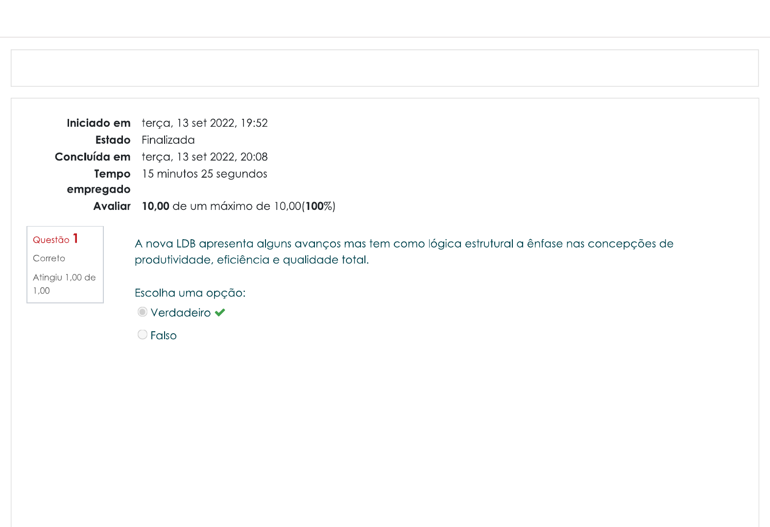 Gestão Escolar -Atividade modulo 2 - Gestão Escolar