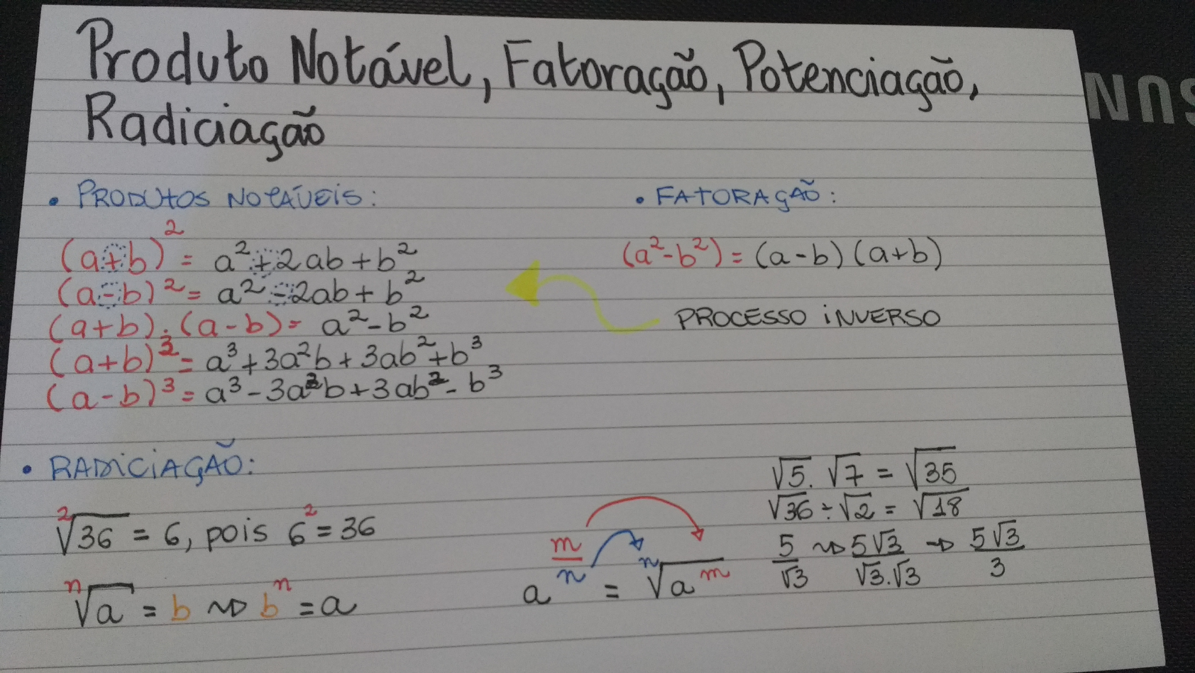 Matemática | Produto Notável - Enem