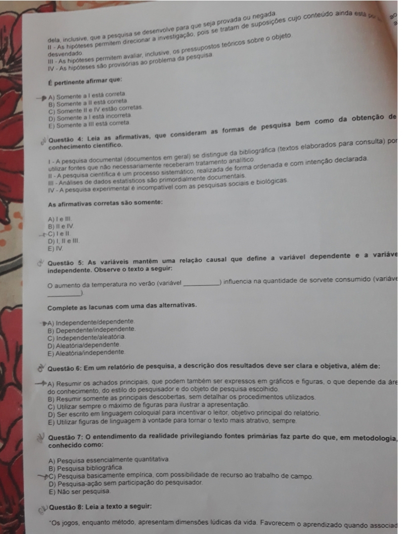 provq - Metodologia de Pesquisa I