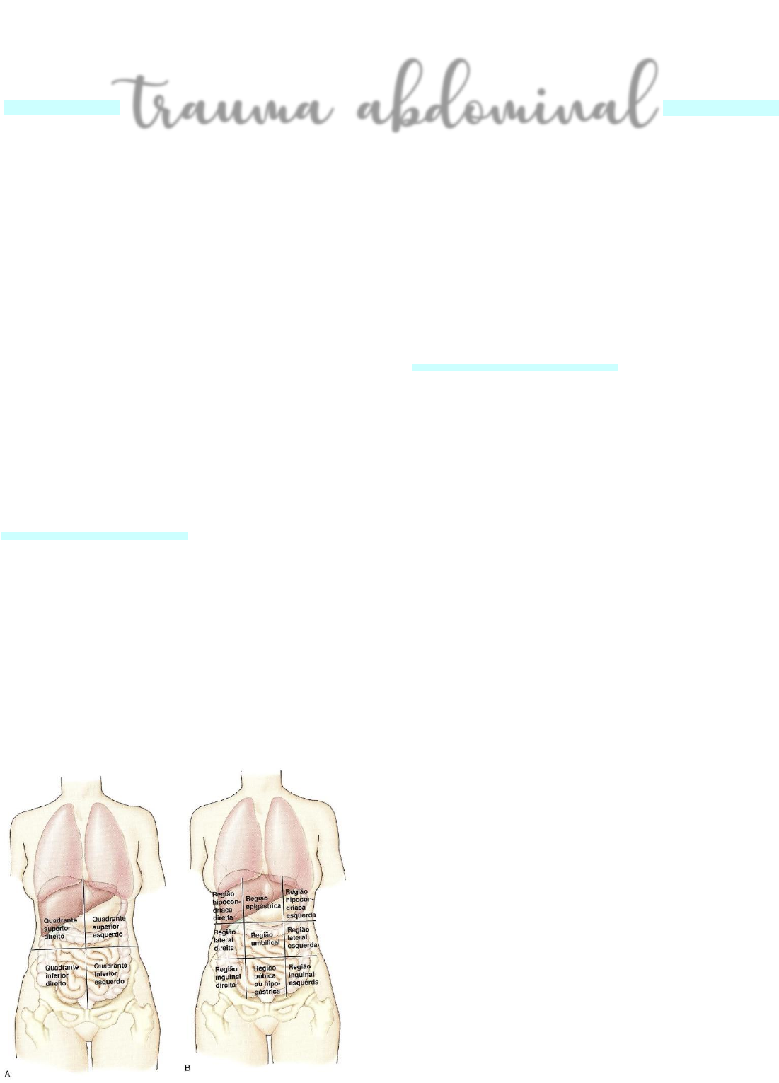 trauma abdominal - Atls