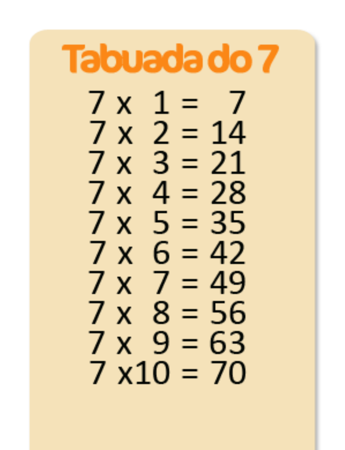 Praticando a Tabuada - Atividades de Matematica☦️ Explore as apostas ...