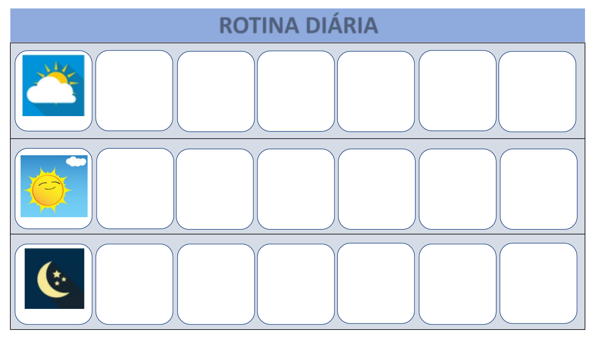 Modelo De Rotina Diaria Para Criancas Sala De Recursos: Modelo De