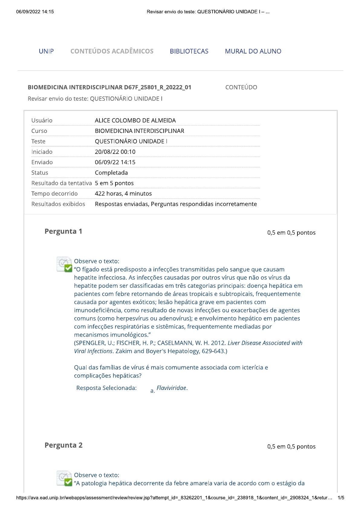 questionario 1 - Sistemas Operacionais I