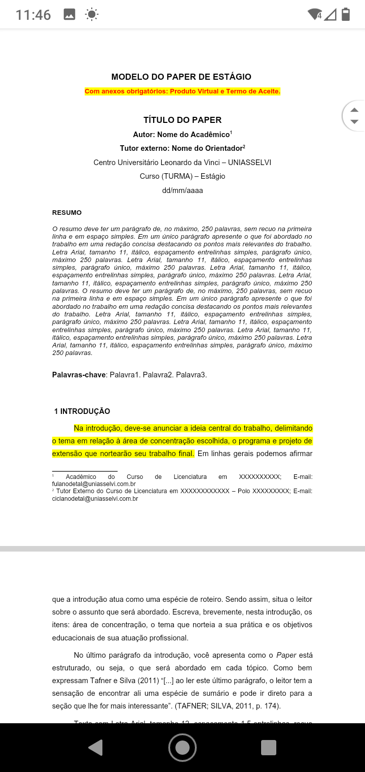 modelo de.paper - Logística