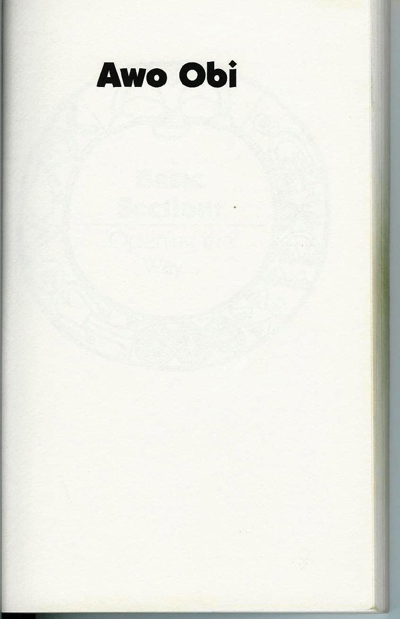 Awo Obi - Complete Book (1) - História