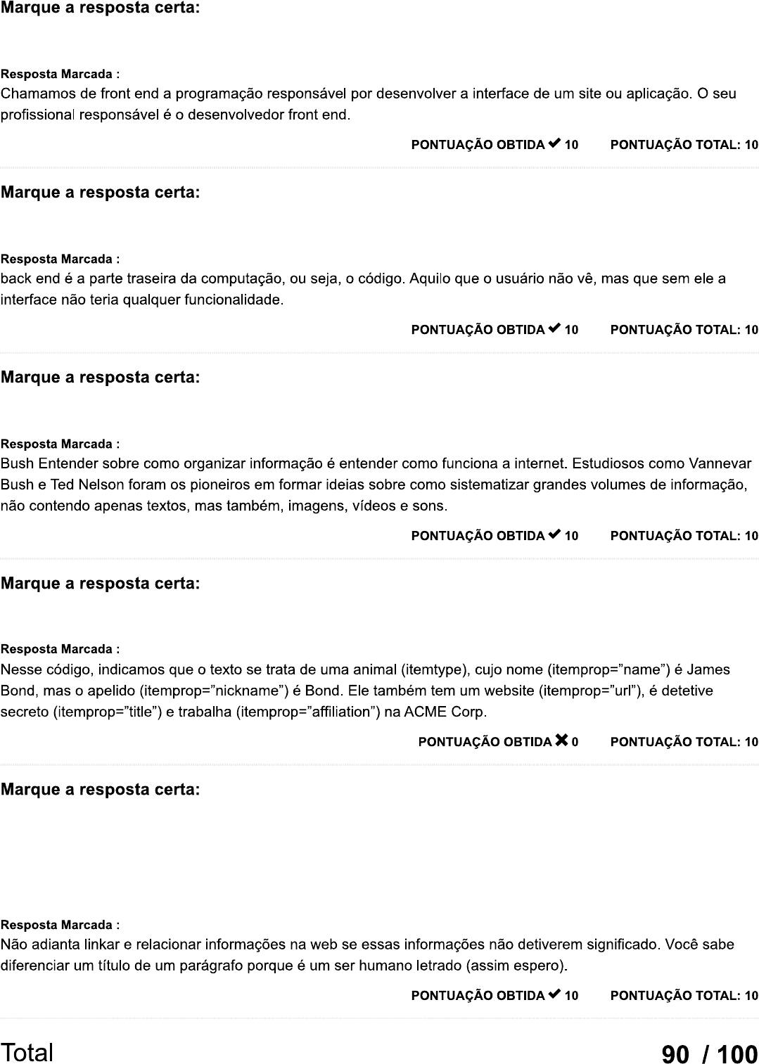 AVALIAÇÃO TECNOLOGIAS FRONT-END E BACK-END - Desenvolvimento de ... AVALIAÇÃO TECNOLOGIAS FRONT-END E BACK-END - Desenvolvimento de ...