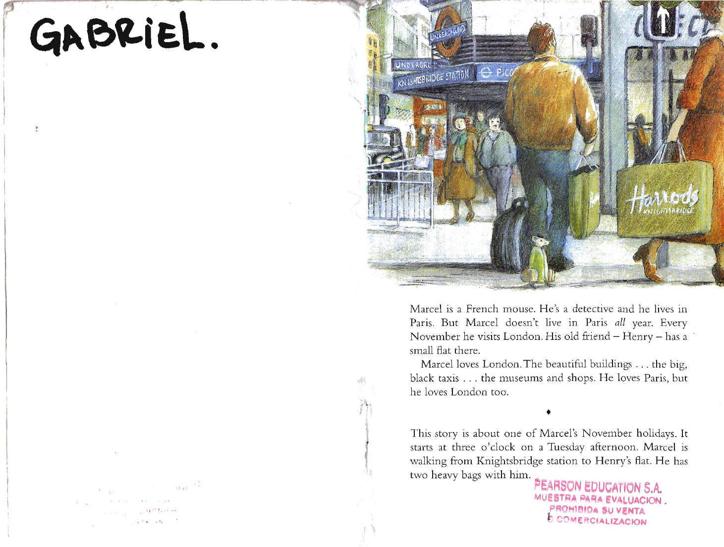 Marcel and the Shakespeare Letters- Penguin- inglês nível 1 - Inglês