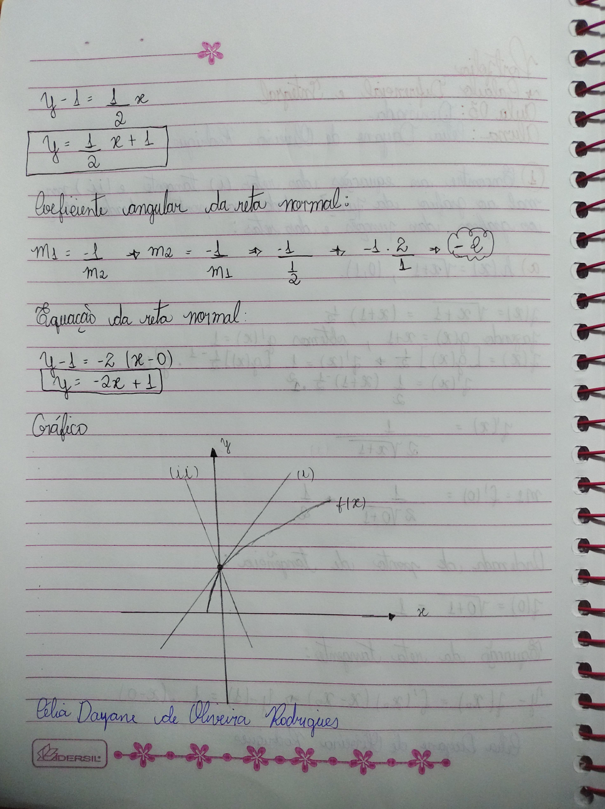 Portfólio 3 Cálculo integral e Diferencial - Calculo Diferencial e ...