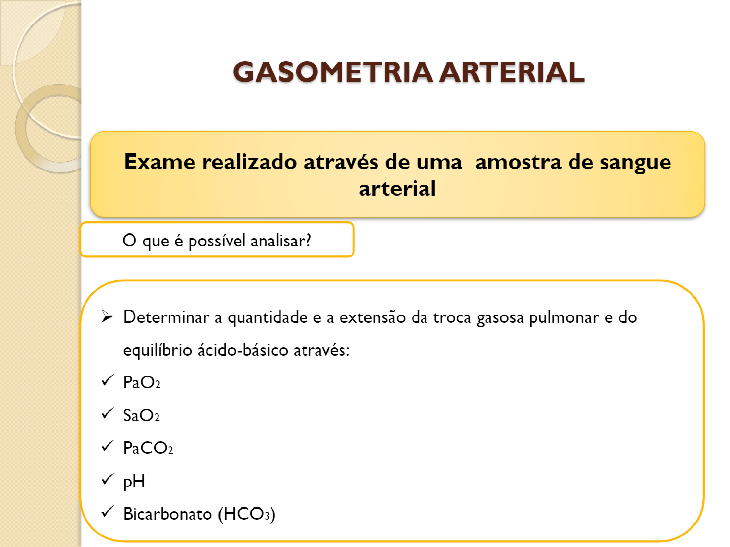 10 GASOMETRIA ARTERIAL - Emergências
