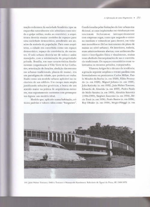 10) A Afirmação de uma Hegemonia - Hugo Segawa - Arquitetura Brasileira