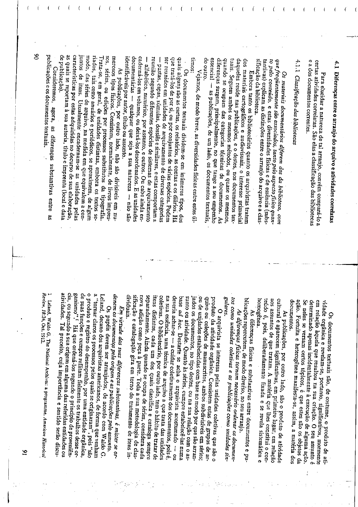 SCHELLENBERG, Theodore Roosevelt. Documentos Públicos e Privados ...