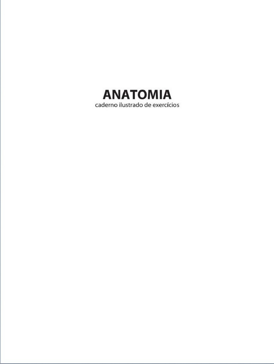 DocGo.Net Anatomia Caderno Ilustrado de Exercícios.pdf - Anatomia Humana I