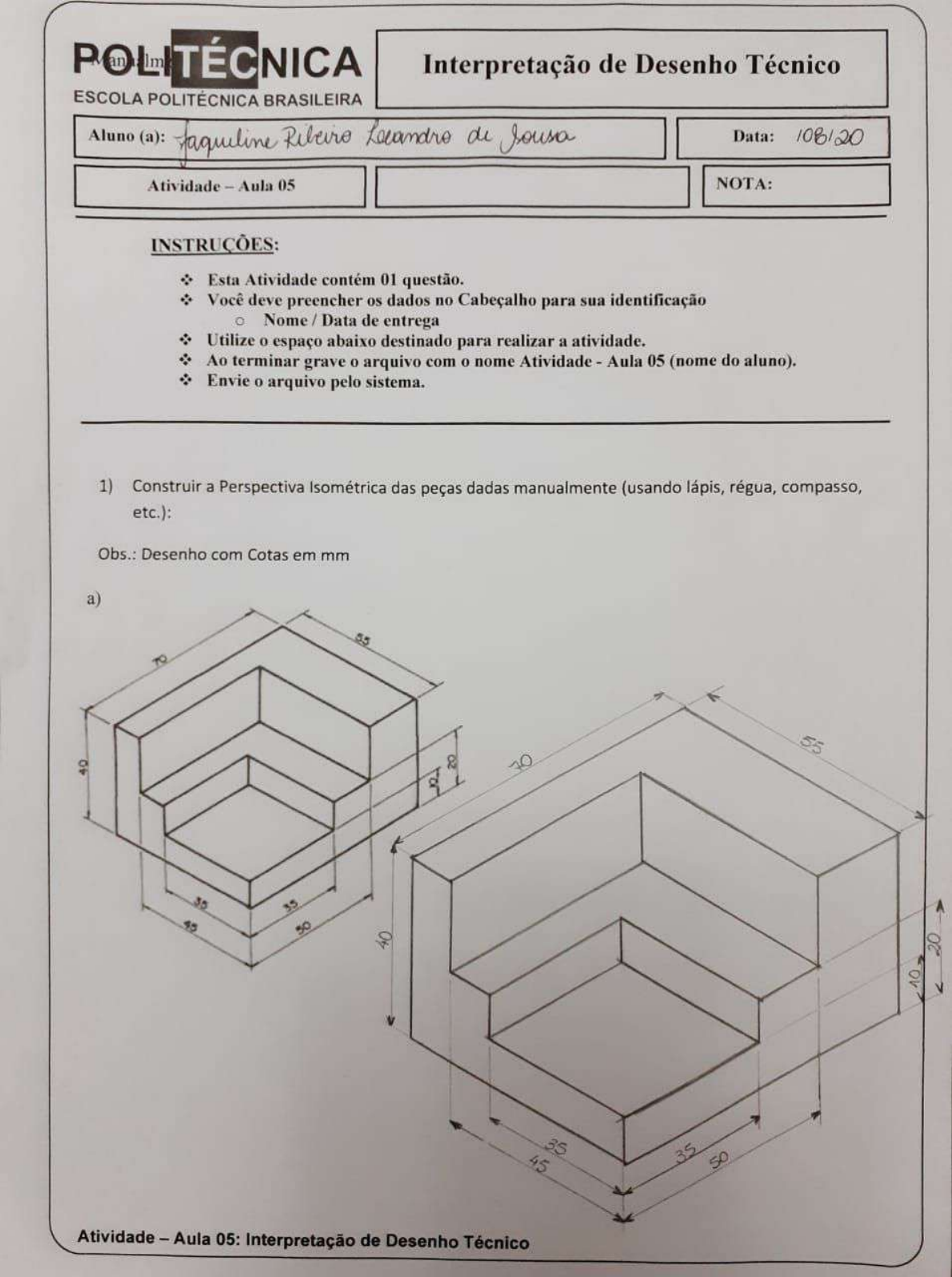 Interpretação De Desenho Tecnico - RETOEDU