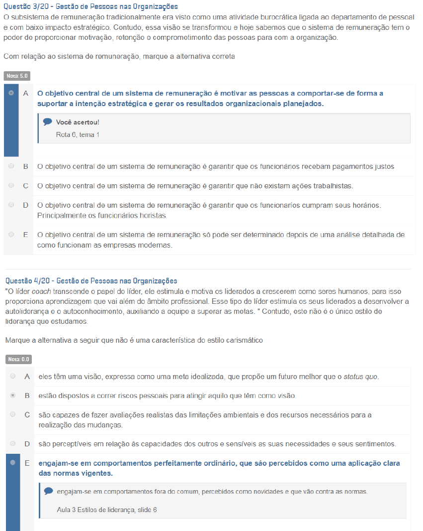 Atividade Pratica Gestao De Pessoas Gestão De Pessoas I