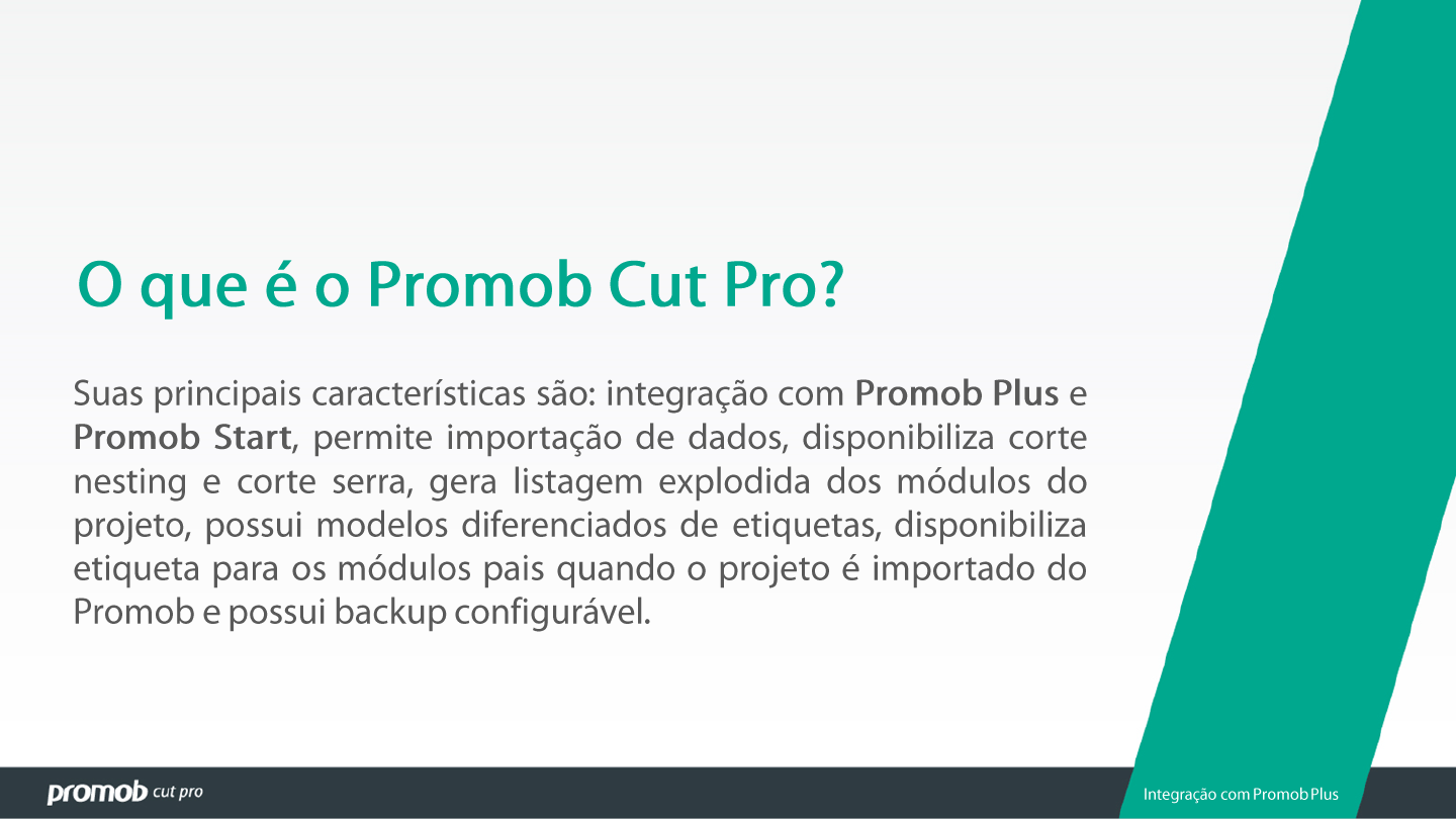 Manual Promob Cut Pro para Promob Plus (V1 R2) - Promob